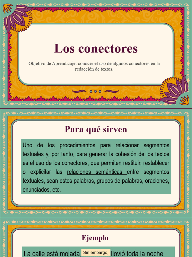 Los Conectores | PDF