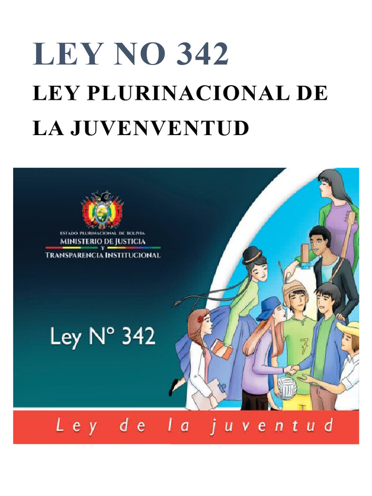 Ley No 342 | PDF | Política | Ciencias sociales