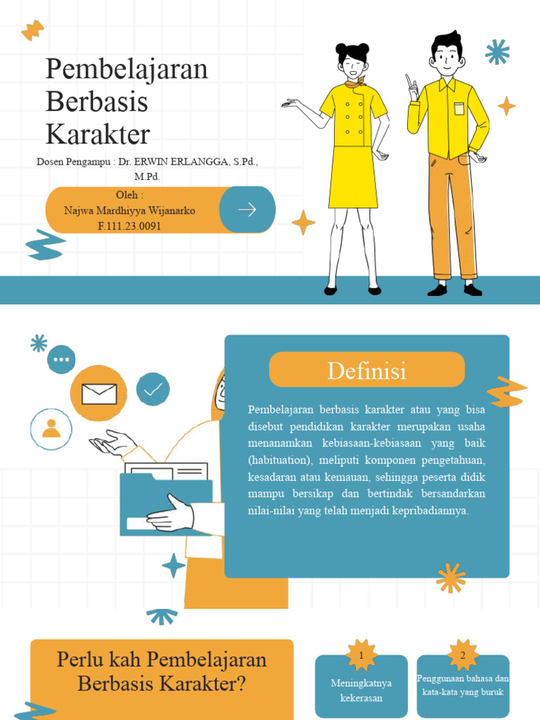 Pembelajaran Berbasis Karakter | PDF