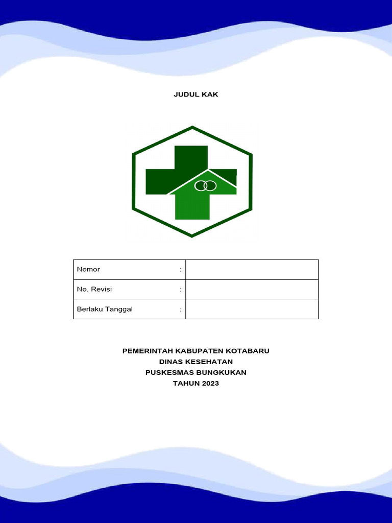 Template Kak | PDF | Sains & Matematika | Teknologi & Rekayasa