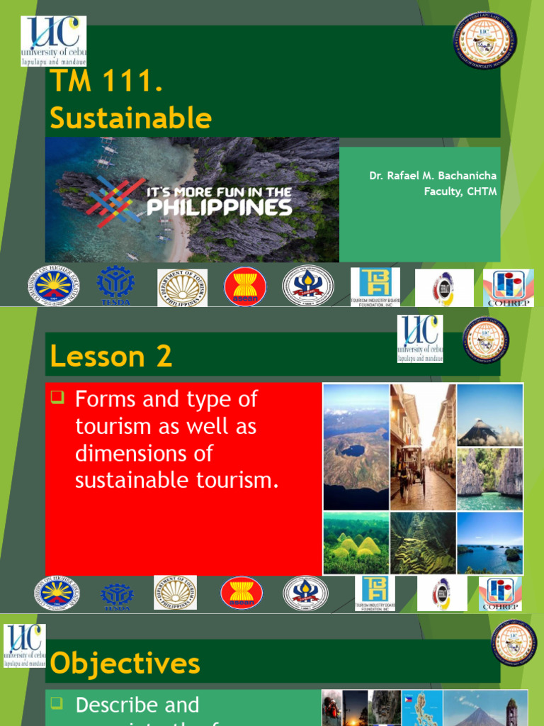 Sustainable Tourism Lesson 2 | PDF | Tourism | Leisure