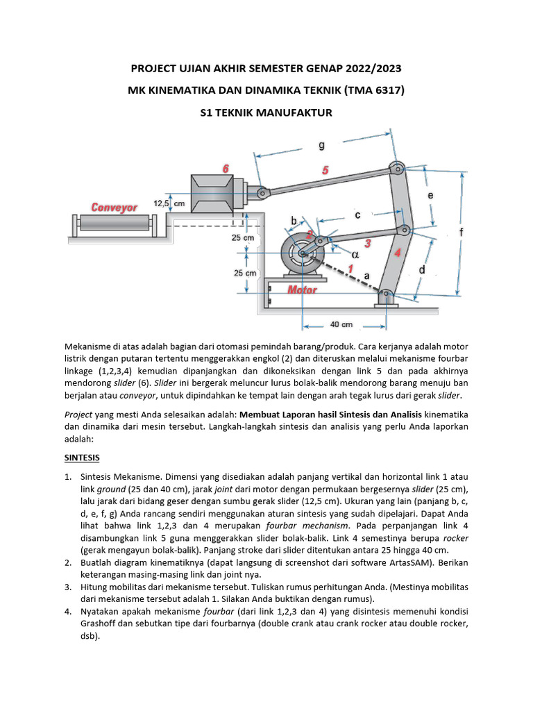 Project Ujian Akhir Semester 2022-2023 Ii | PDF | Teknologi & Rekayasa