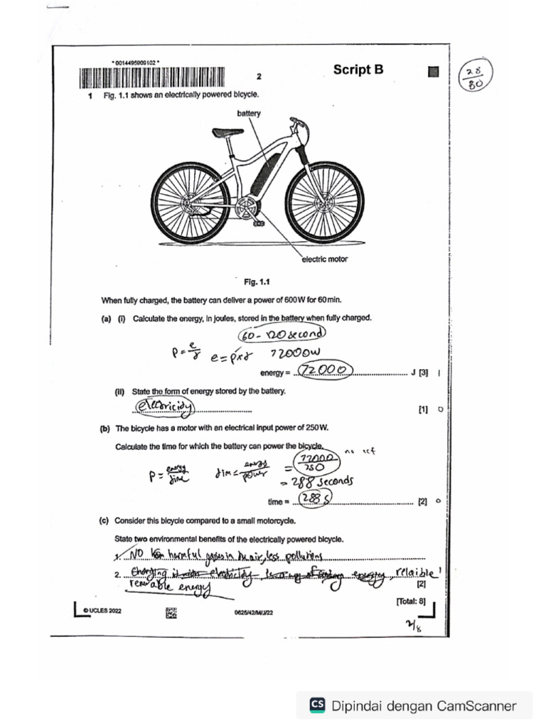 Script B IGCSE Physics Theory Paper | PDF