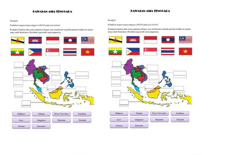LKPD Ips Negara Asean | PDF