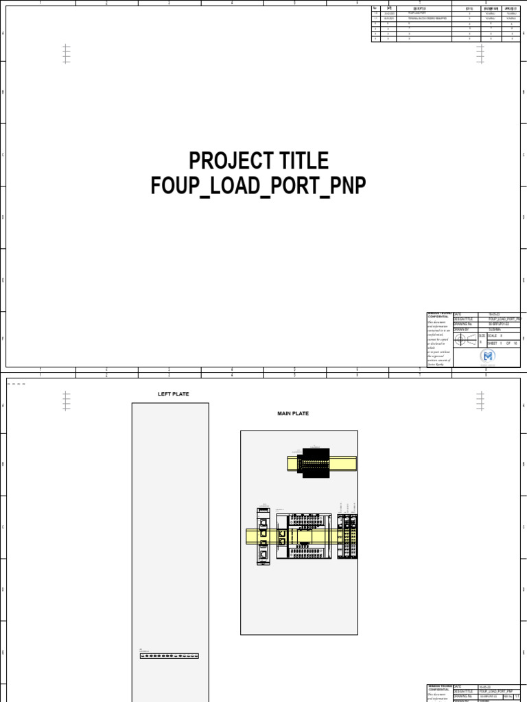 Foup Load Port Pnp-rev 1.1 | PDF | Rail Transport | Stockholm