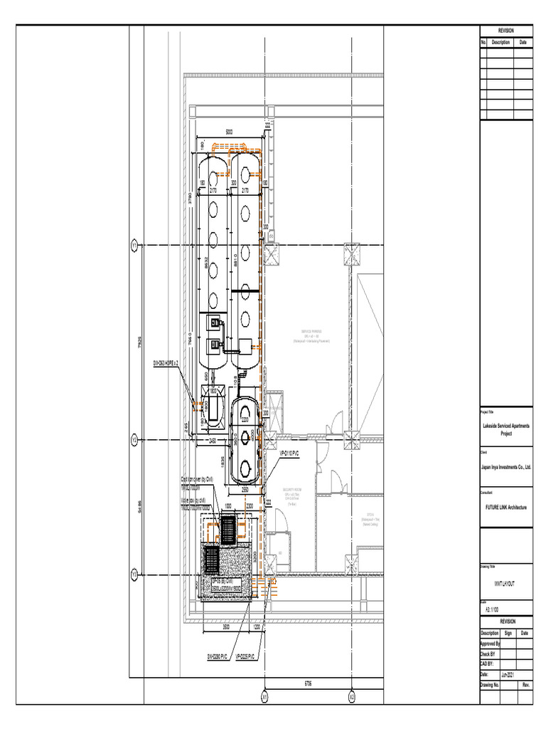 WWT Layout and Detail | PDF | Civil Engineering | Building Engineering