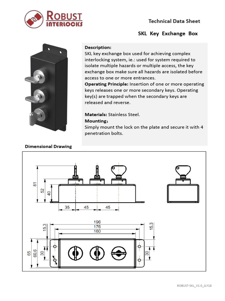 Electronic Interlock Key From Eaton | PDF | Switch | Equipment