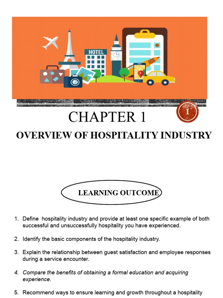 Chapter 1 - Overview of The Hospitality Industry | PDF | Foodservice ...