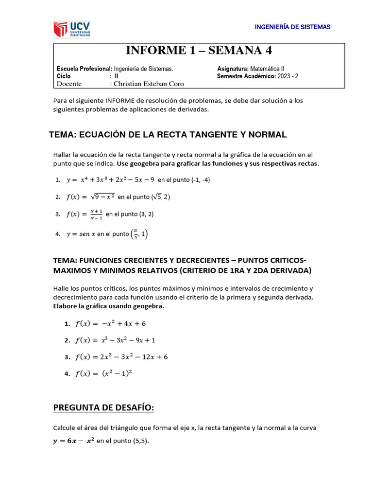 Informe de Inv Mate 2 | PDF