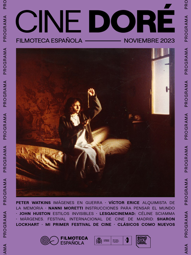 Programaci N de Noviembre 2023 - Filmoteca Espa Ola | PDF