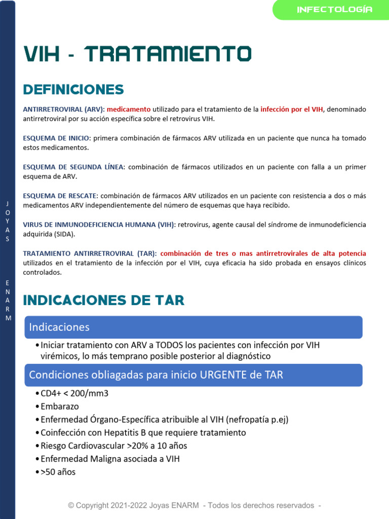 VIH - Tratamiento | PDF