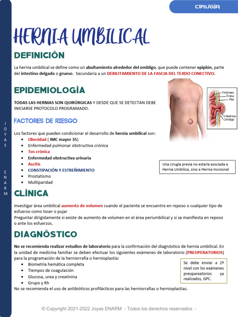 4.3 Hernia Umbilical | PDF | Ciencias de la Salud | Especialidades Medicas