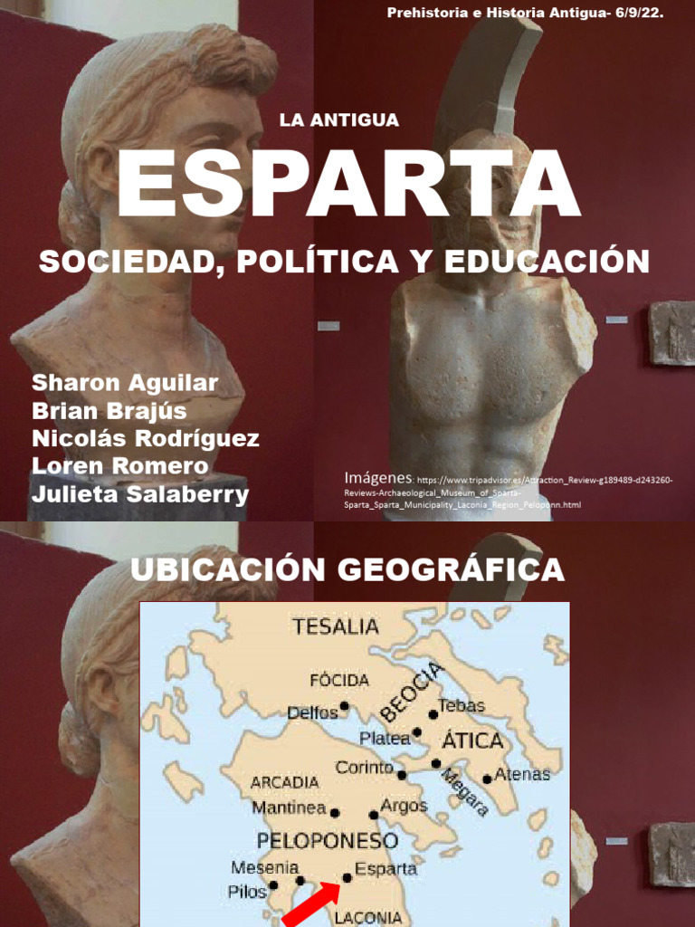 Presentación Esparta 6.9.22 | PDF | Esparta | Antigua Grecia