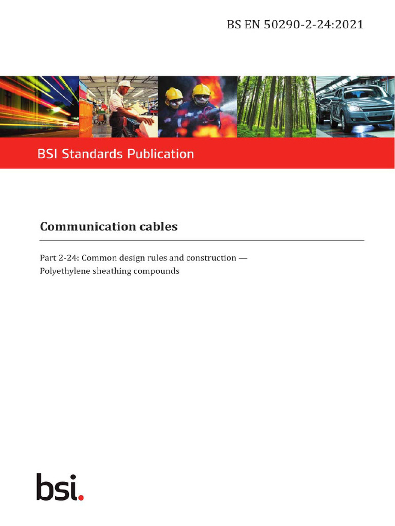 BS en 50290-2-24-2021 | PDF