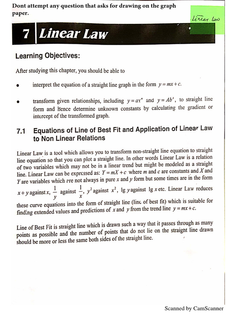Guidelines for Graph Paper Questions | PDF