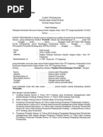 Contoh SPPBJ Dan SPMK PL Jasa Lainnya - Dibuat Setelah Penandatanganan Kontrak SPK | PDF