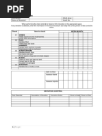 Safety Harness Inspection Checklist | PDF