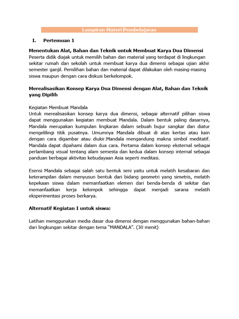 7597 2-PERT 1 LAMP MATERI MODUL AJAR SENI BUDAYA-RUPA IHSAN Menciptakan - Muhammad Ihsan Maulana ...