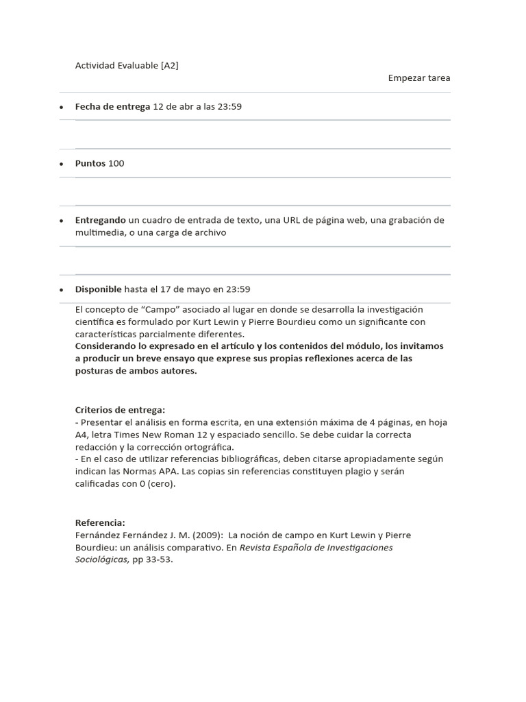 Actividad Evaluable 2 | PDF