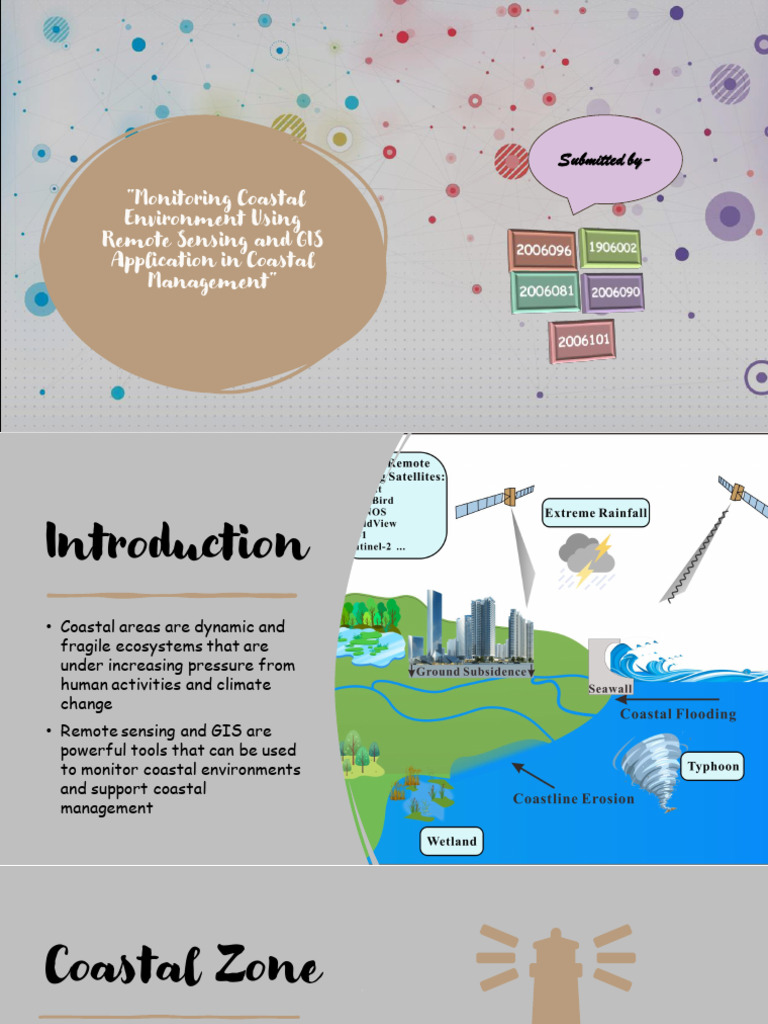 GIS and Remote Sensing Using in Coastal Areas | PDF | Coast | Geographic Information System