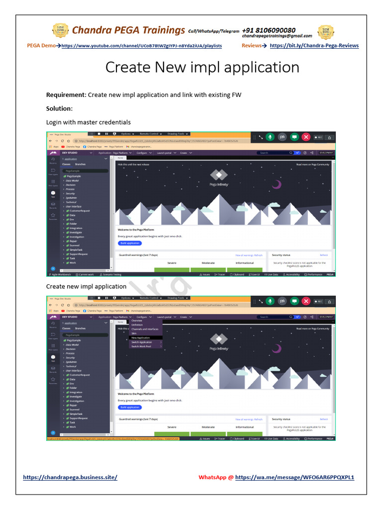 6.create New Impl Application | PDF | Career & Growth