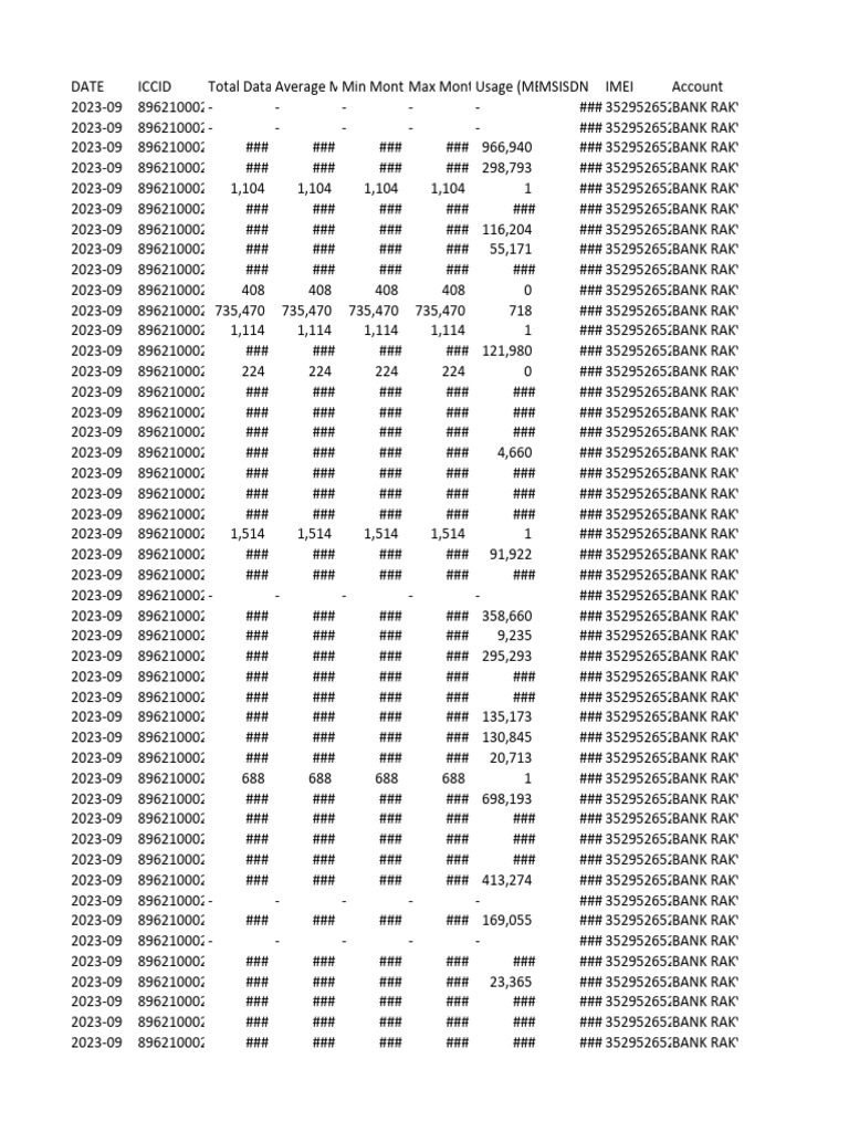 Rekap Data Monitoring Brispot Ro Bandar Lampung | PDF