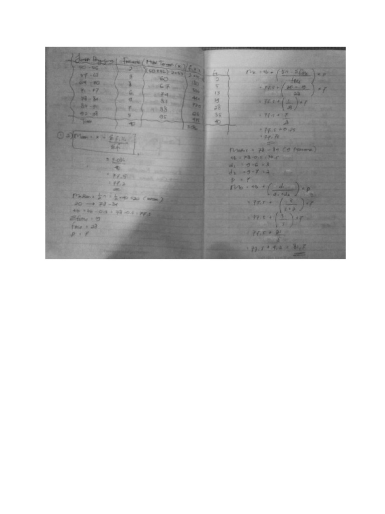 Metode Statistik I SATS4121 | PDF