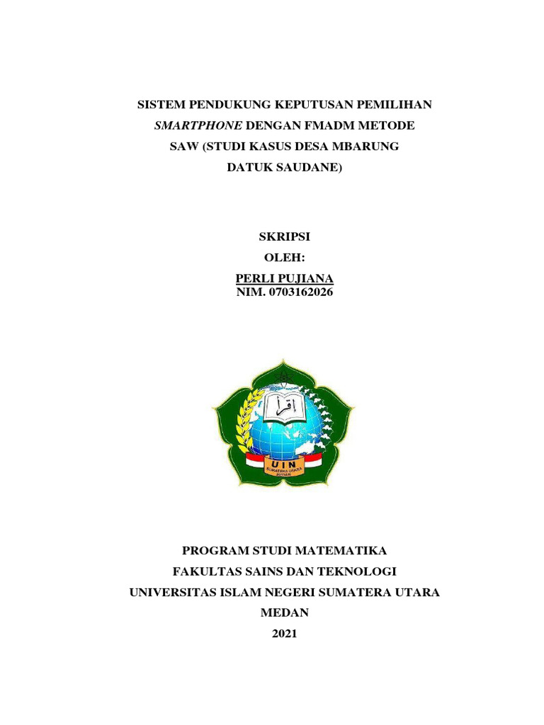 Skripsi Perli Pujiana - 2 | PDF | Komputer