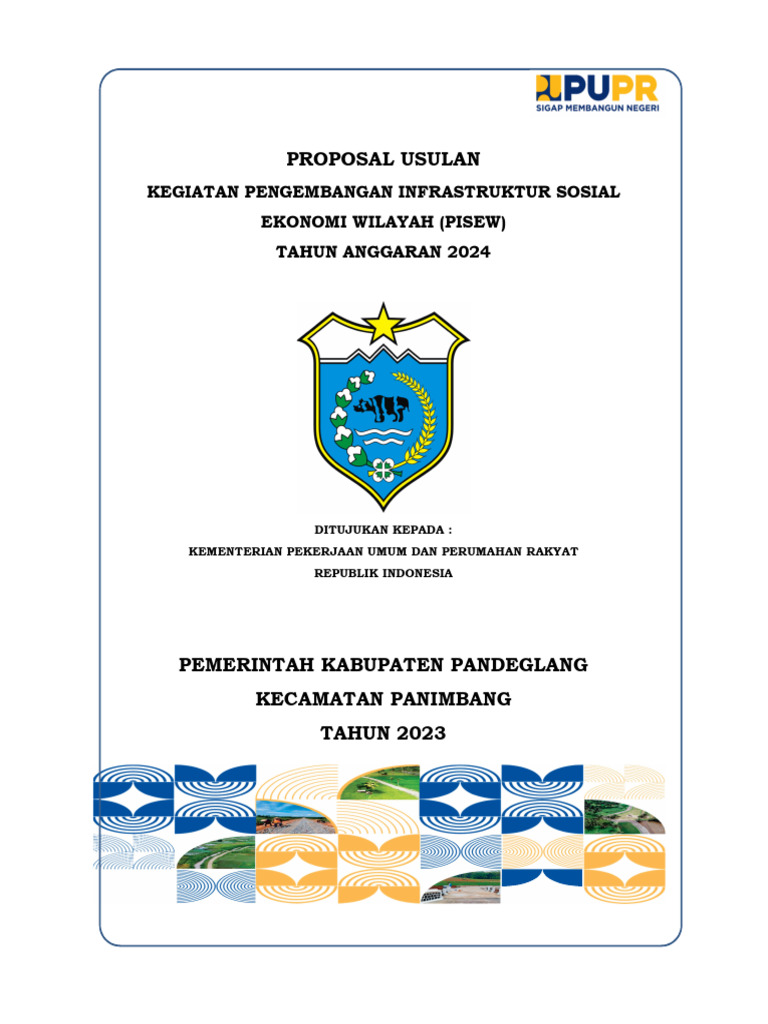 Usulan Pisew 2024 Panimbang | PDF