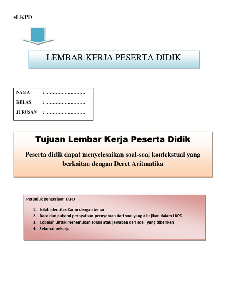 E LKPD Individu | PDF