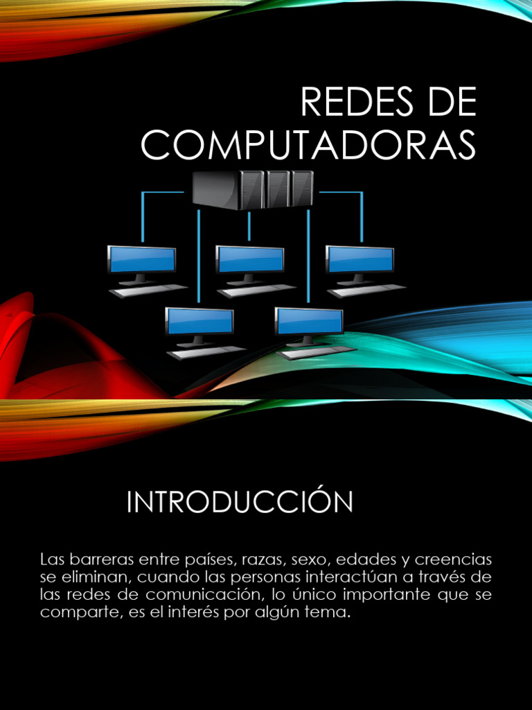 Redes de Computadoras | PDF | Medio de transmision | Red de computadoras