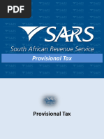 Provisional Tax Return: IRP6 Guide | PDF | Payments | Taxpayer