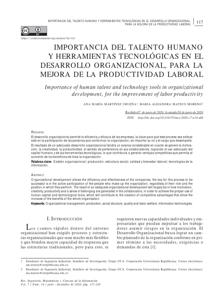 Importancia Del Talento Humano | PDF