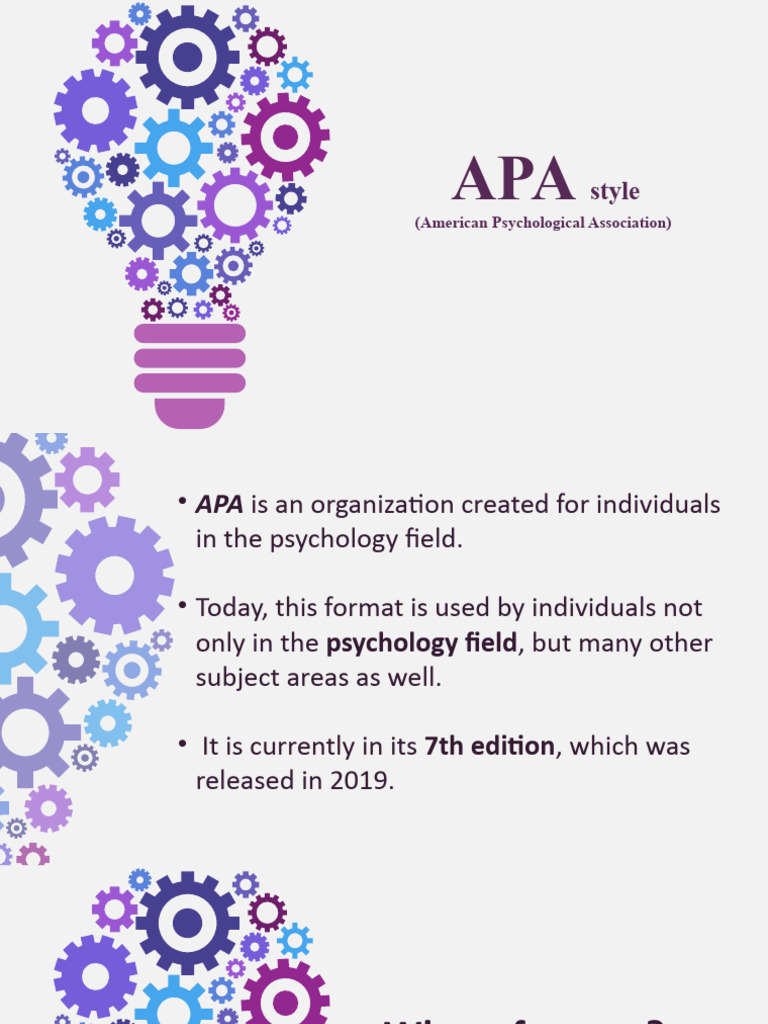 Lesson 2 - APA | PDF | Apa Style | Citation