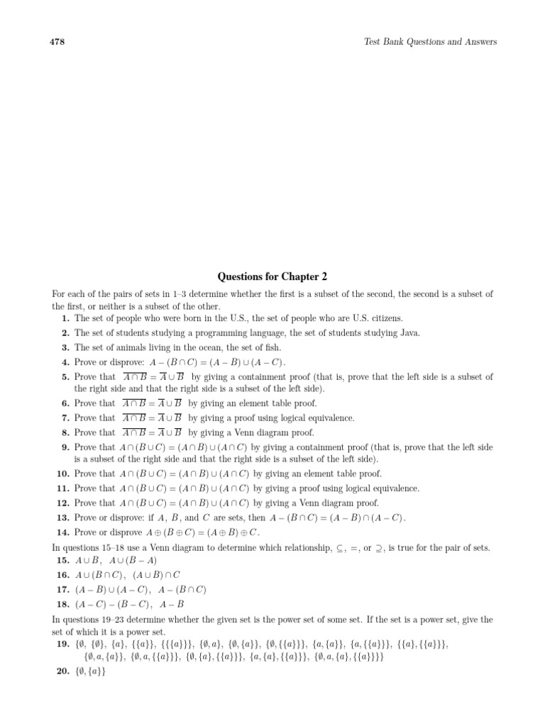 Chapter2 - Test Bank | PDF