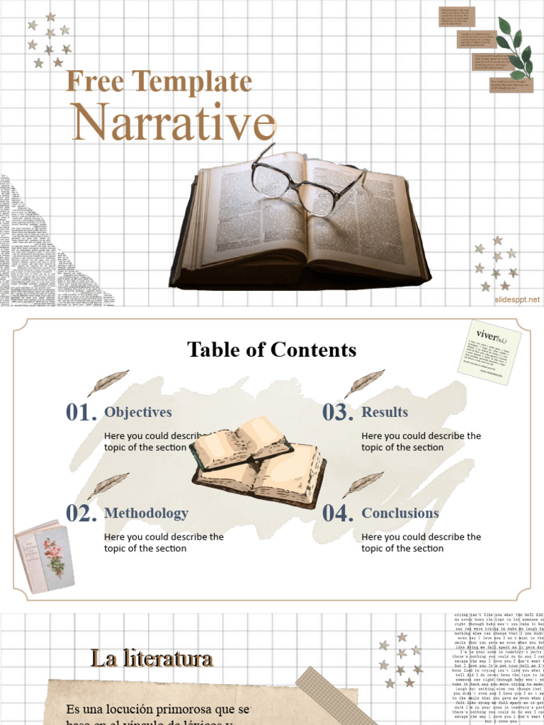 Aesthetic Narrative Template | PDF | Las artes | Escritura