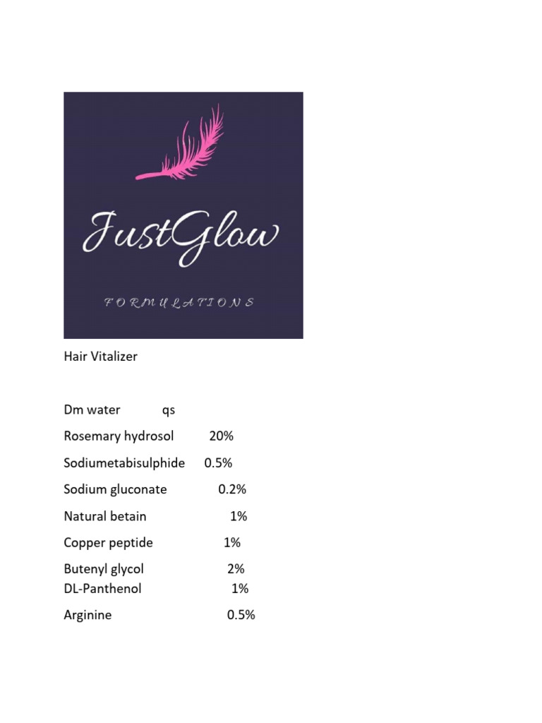 Jd-Hair Vitalizer | PDF