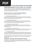 Viscosity Conversion Chart Guide | PDF | Teaching Mathematics | Nature