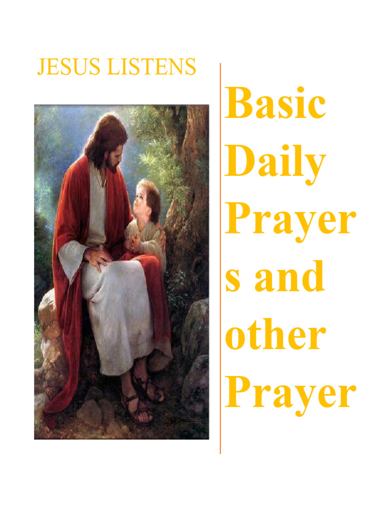 Basic Daily Prayers 5 | PDF | God The Father | Glory (Religion)