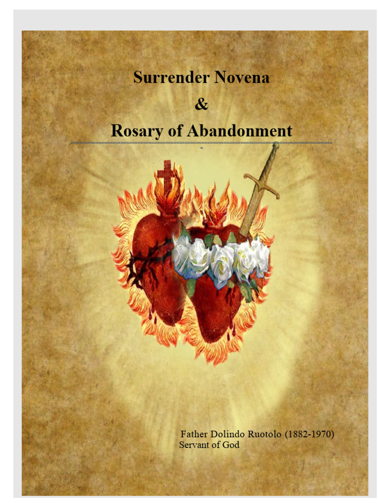 Surrender Novena | PDF | Religion & Spirituality | Lifestyle