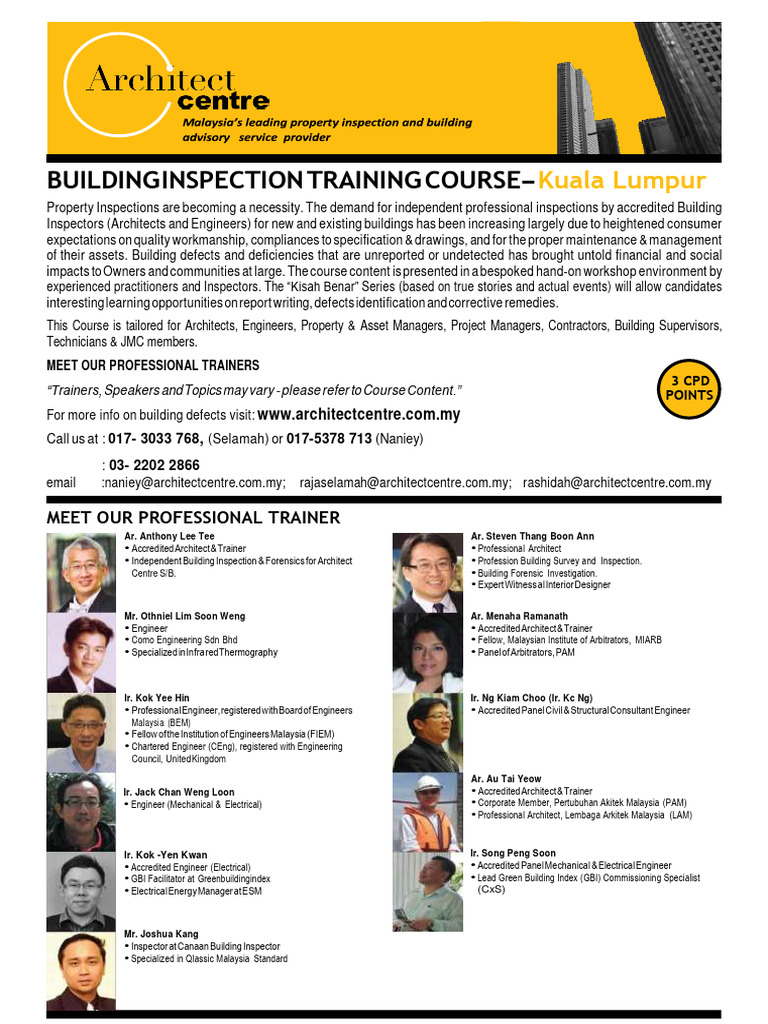 Building Inspection Training Course NEW | PDF | Business | Engineering