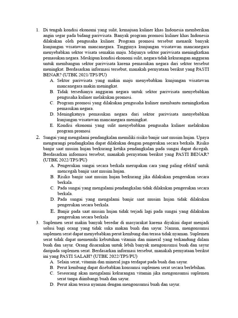 TPS Up 2023 2 | PDF | Teknologi & Rekayasa