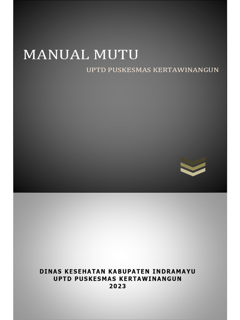 Manual Mutu | PDF
