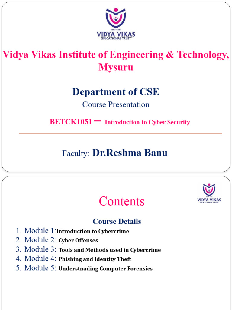 Introduction Cyber Security Pdf Cybercrime Security