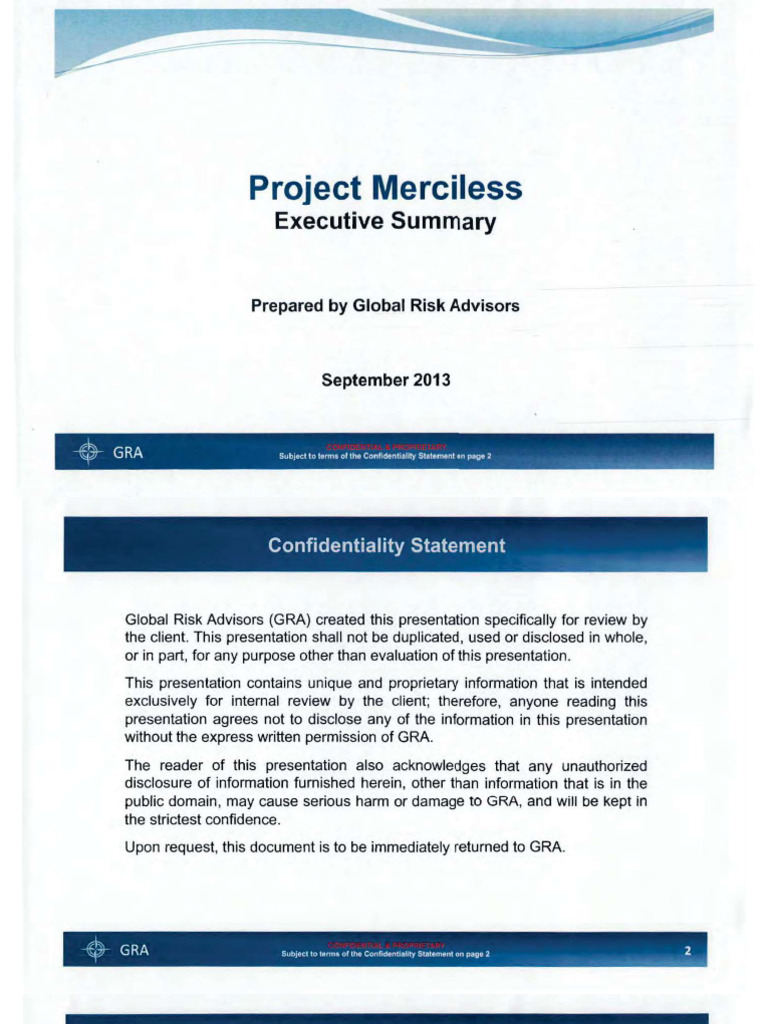 Project Merciless PDF Data | PDF