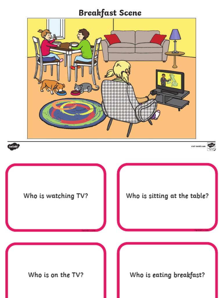 Breakfast Scene Questions and Answers | PDF