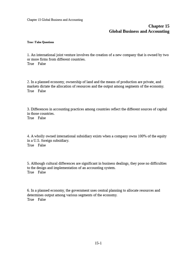 Chap015 Practice | PDF