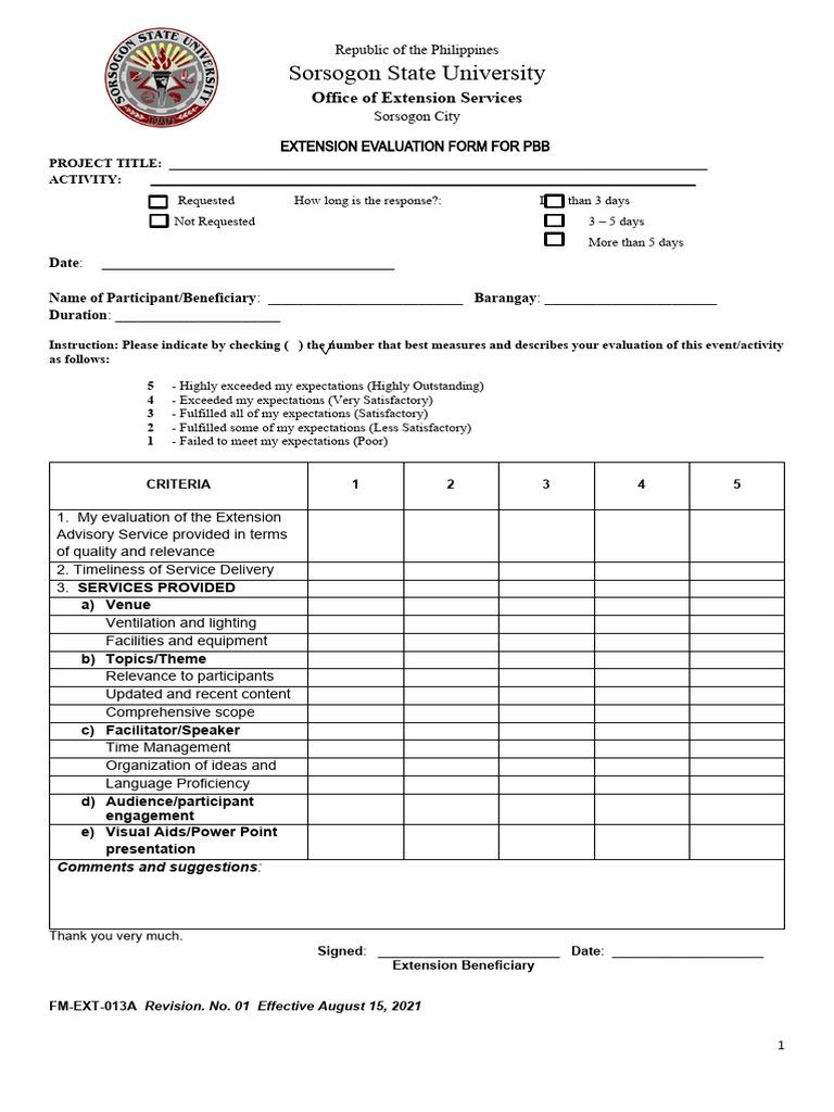 Form 13 Evaluation Form | Download Free PDF | Cognition | Cognitive Science