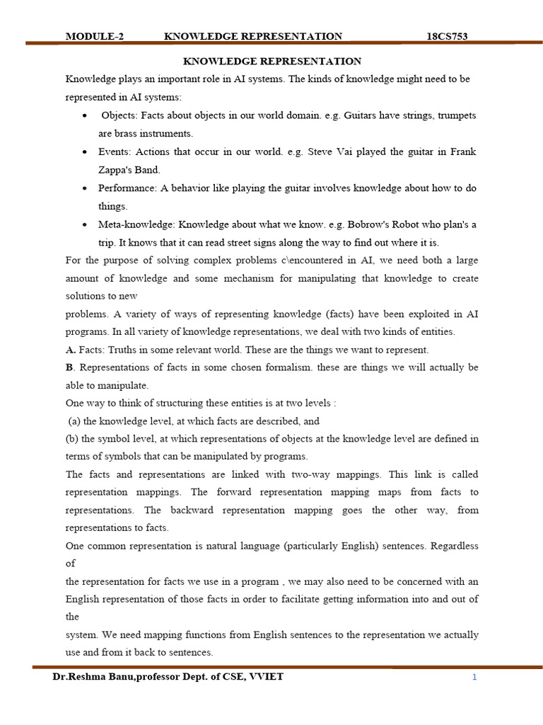 Module 2 | PDF | Logic | First Order Logic