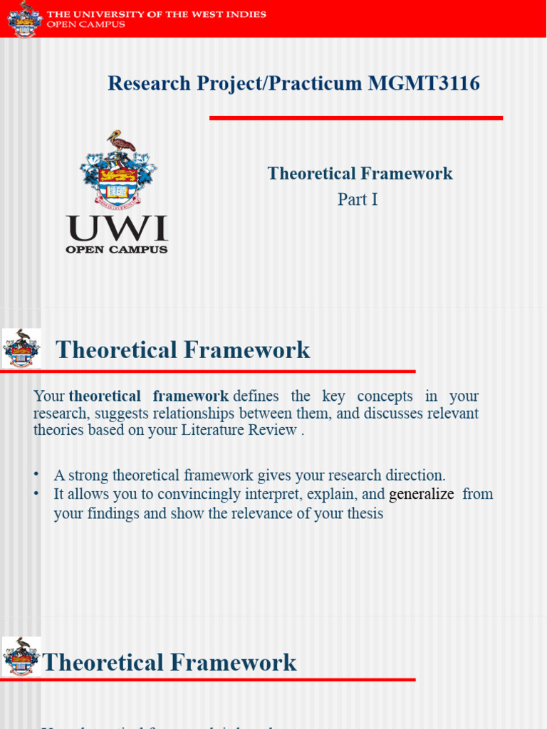 Theoretical Framework Part I | PDF